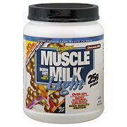 Muscle Milk Light Chocolate Milk Lean Muscle Formula - Shop Diet ...