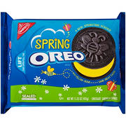 Nabisco Oreo Spring Yellow Creme Cookies - Shop Snacks & Candy at H-E-B
