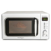 Nostalgia RetroWave Classic Countertop Microwave - White - Shop Kitchen ...