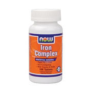 NOW Iron Complex 27 mg Tablets - Shop Vitamins & Supplements at H-E-B