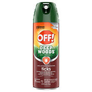 OFF Off Deep Woods Tick Repellent Aerosol - Shop Pest Control at H-E-B