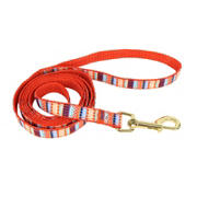 Pet Attire Canvas Overlay Leash w/gold 5/8 Inch x 6 Inch - Shop Dogs at ...