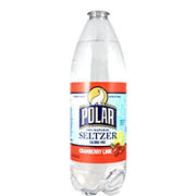Polar Cranberry Lime Seltzer Water - Shop Water at H-E-B