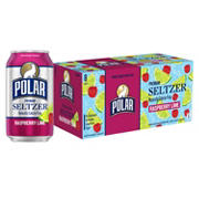 Polar Seltzer Water Raspberry Lime 12 oz Cans - Shop Water at H-E-B