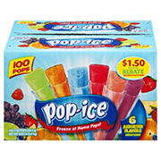 Pop-Ice 6 Fruity Freezer Pops - Shop Ice Cream & Treats at H-E-B