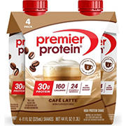 Premier Protein Shake Cafe Latte Protein Shake 4 pk - Shop Diet ...
