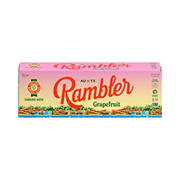 Rambler Grapefruit Sparkling Water 12 oz Cans - Shop Water at H-E-B