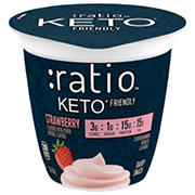 :ratio Keto Friendly Strawberry Yogurt - Shop Yogurt at H-E-B