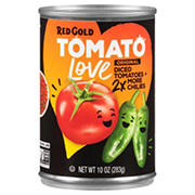 Red Gold Original Diced Tomatoes 2X More Chilies - Shop Canned & Dried ...