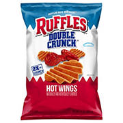 Ruffles Double Crunch Hot Wings Potato Chips - Shop Snacks & Candy at H-E-B