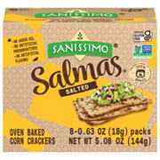 Sanissimo Salmas Horneadas Oven Baked Corn Crackers - Shop Tortillas at ...