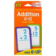 School Zone Addition 0-12 Flash Cards - Shop Toys at H-E-B