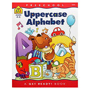 School Zone Preschool Uppercase Alphabet Workbook, Ages 4-6 - Shop Toys ...