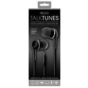 Sentry Talktunes Stereo Earbuds with Hands Free Mic, Black - Shop ...