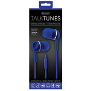 Sentry Talktunes Stereo Earbuds with Hands Free Mic, Blue - Shop ...