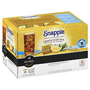 Snapple Lemon Iced Tea K Cups - Shop Tea at H-E-B