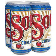 Sol Chelada 16 oz Cans - Shop Beer & Wine at H-E-B
