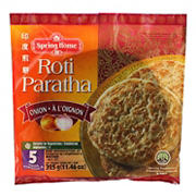 Spring Home Roti Paratha, Onion - Shop Bread at H-E-B