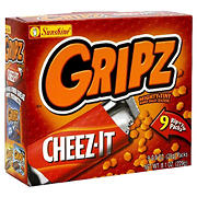 Sunshine Cheez-It Gripz Mighty Tiny Baked Snack Crackers - Shop Snacks ...