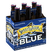 SweetWater Blue Blueberry Wheat Ale Beer 12 oz Bottles - Shop Beer ...