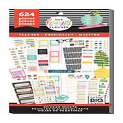 The Happy Planner Sticker Big Functional Sticker Teacher Pack - Red ...