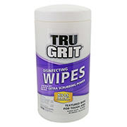 Tru Grit Disinfecting Wipes with Extra Scrubbing Power - Shop Cleaners ...