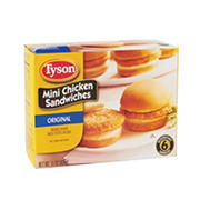 Tyson Original Mini Chicken Sandwiches - Shop Chicken at H-E-B