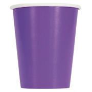 Unique Neon Purple Paper Cups - Shop Disposable Kitchenware at H-E-B