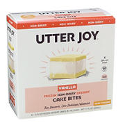 Utter Joy Vanilla Non-Dairy Cake Bites - Shop Ice Cream & Treats at H-E-B