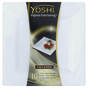 Yoshi Squares Emi Yoshi Dessert Plate Square - Shop Disposable ...