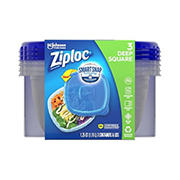 H-E-B Texas Tough Deep Rectangle Reusable Containers with Lids - Shop ...