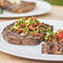 Grilled Flat Iron Steaks with Cactus Salsa Recipe from H-E-B