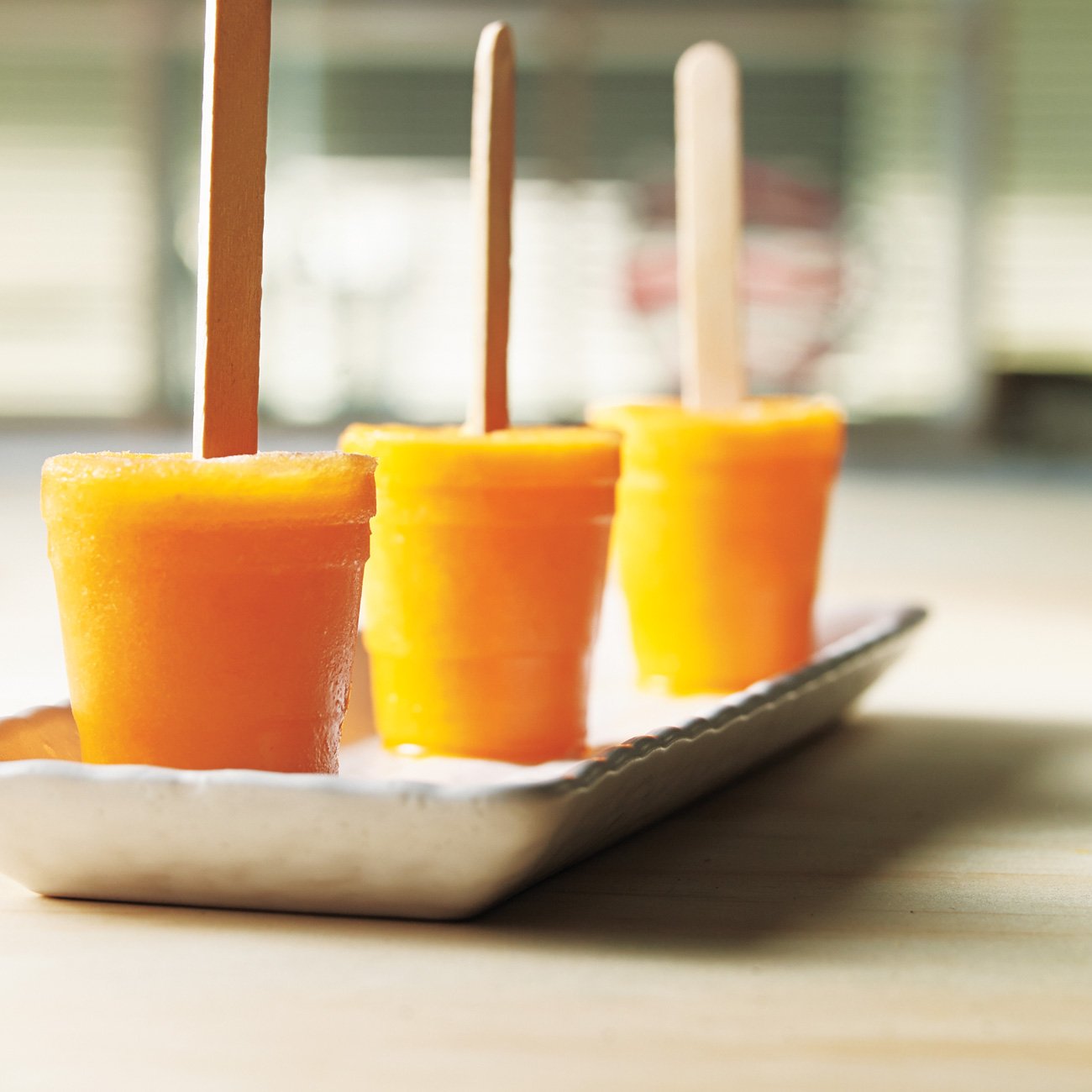 Apple, Carrot, and Ginger Popsicles Recipe from H-E-B
