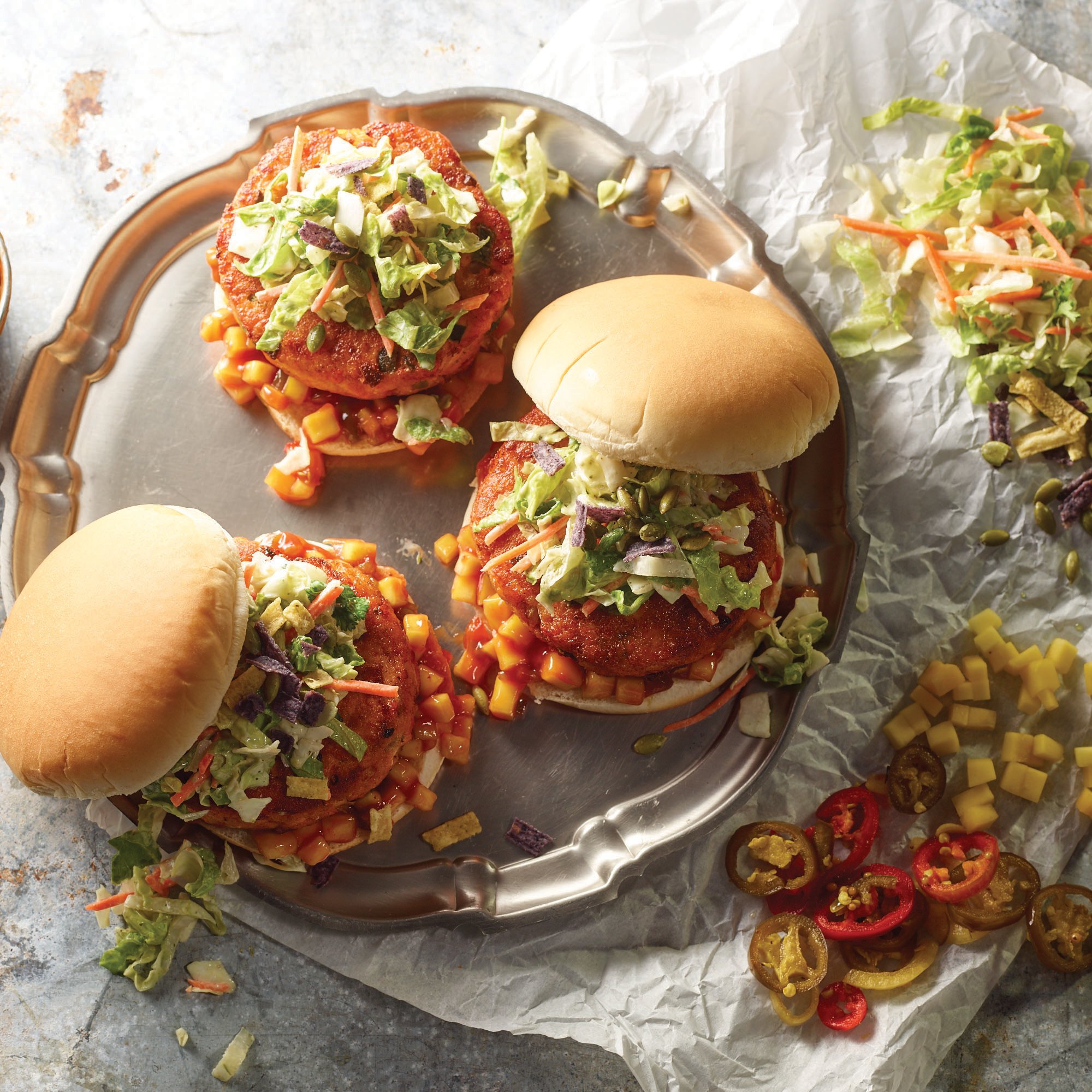 Beach Mango Tango Burger Recipe from H-E-B