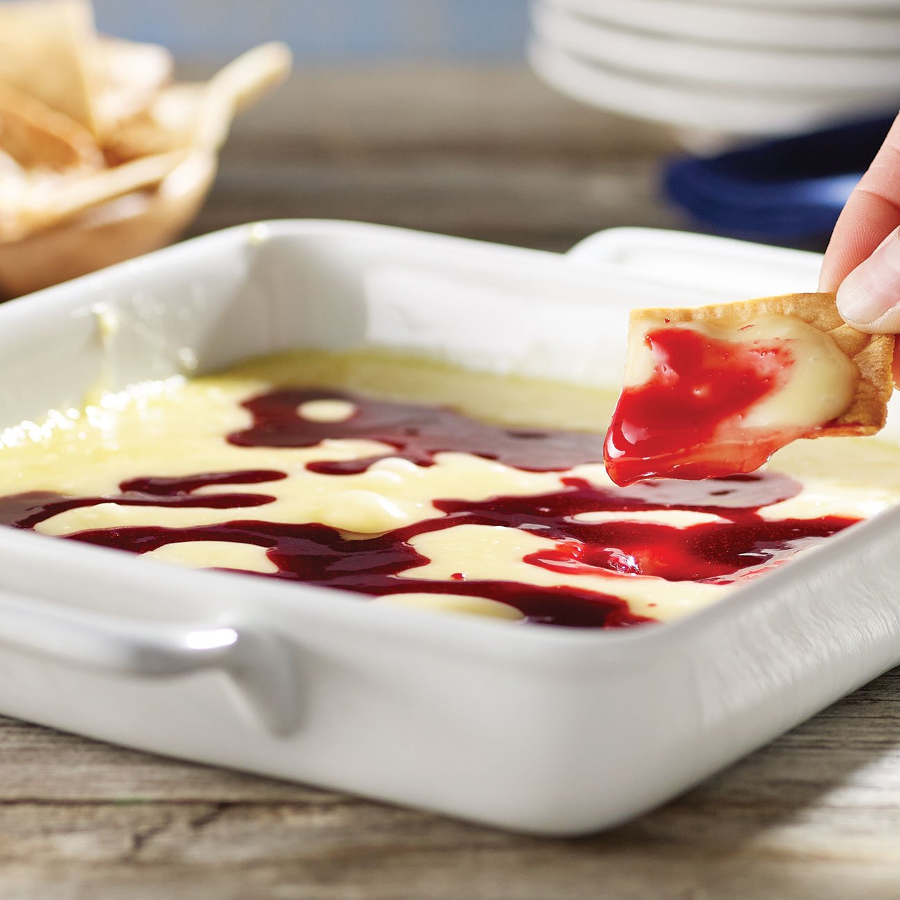 Blackberry Brie Dip Recipe from H-E-B