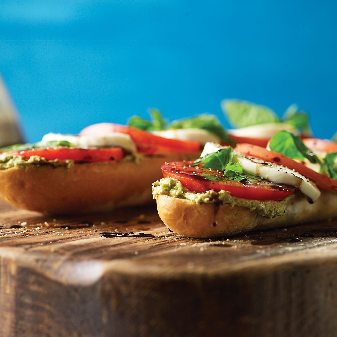 Caprese Tartine Recipe from H-E-B
