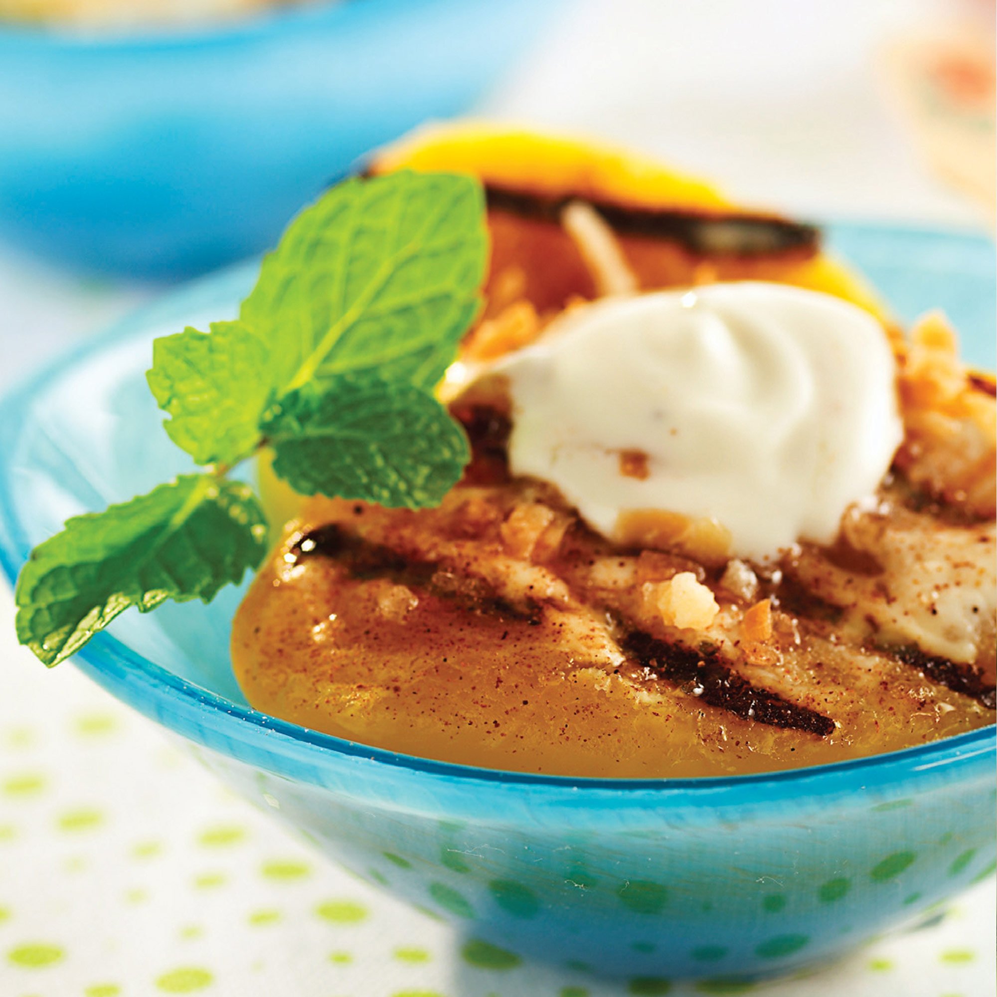 Grilled Tropical-Style Mangos Recipe from H-E-B