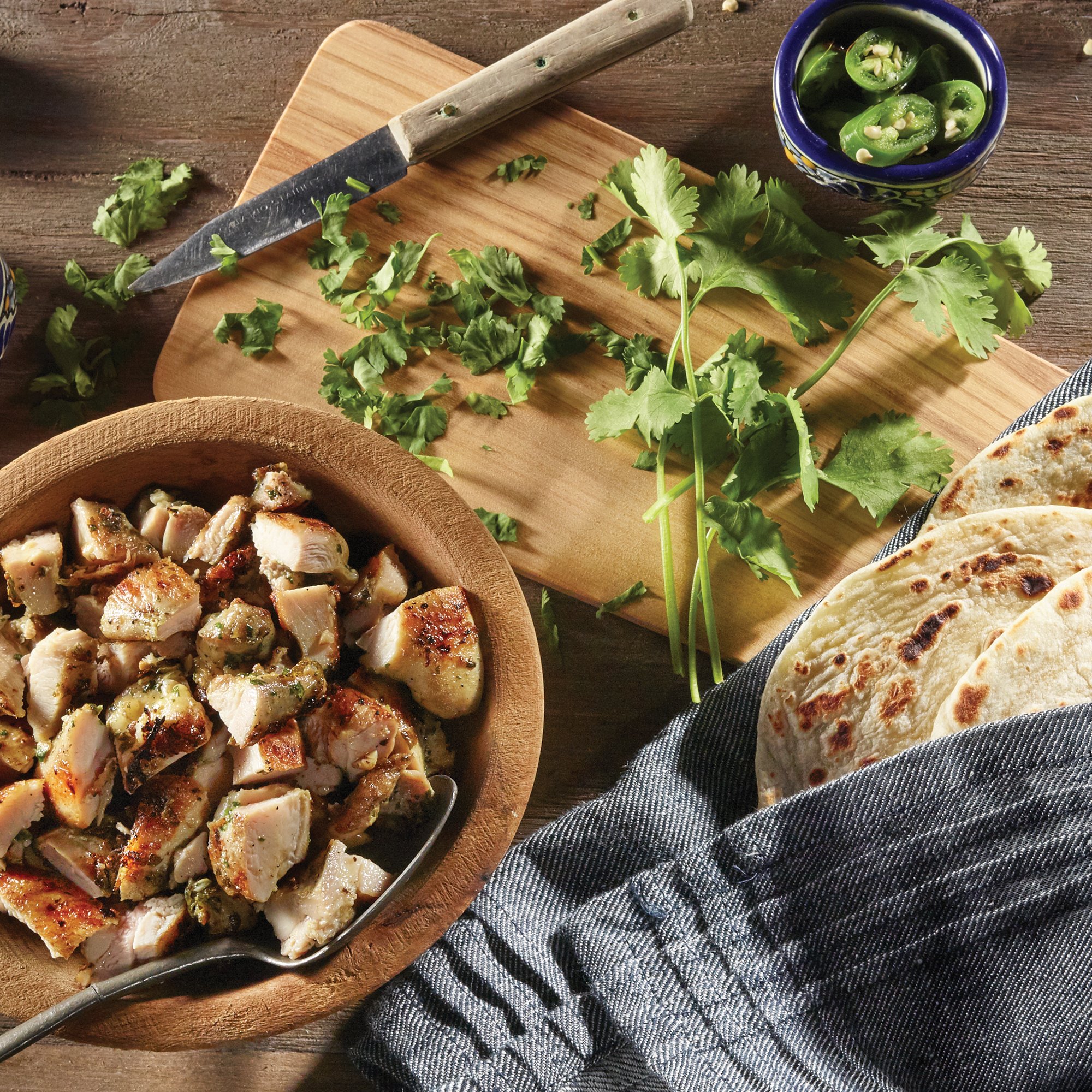 Pollo Verde Taco Recipe from H-E-B