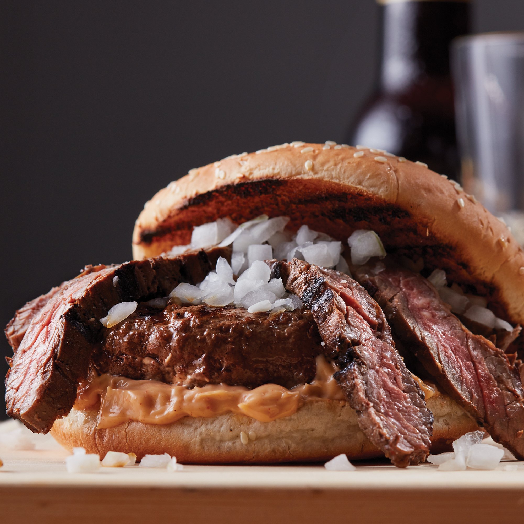 Texas Pride Burger Recipe from H-E-B