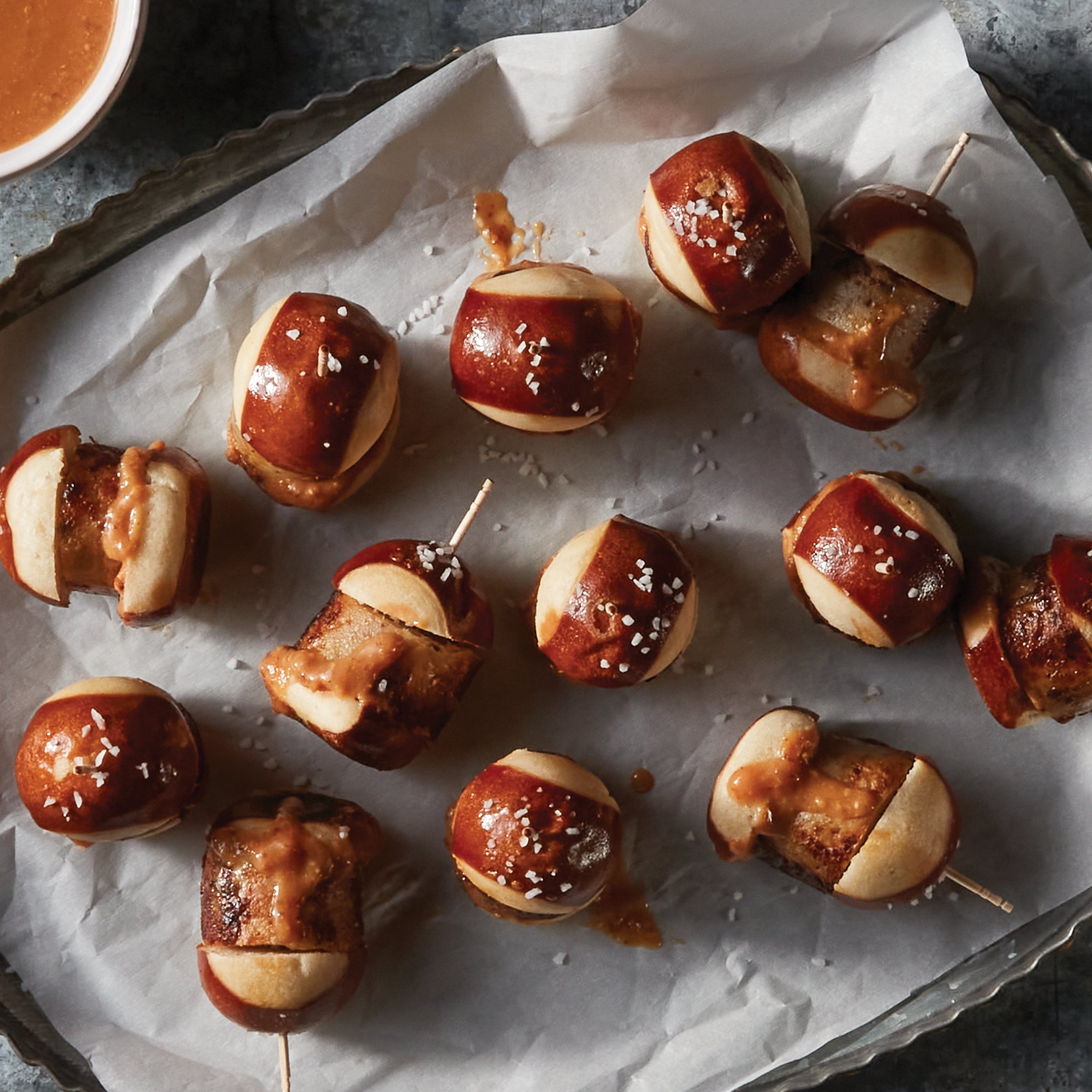 Touchdown Mini Sausage Sliders Recipe from H-E-B